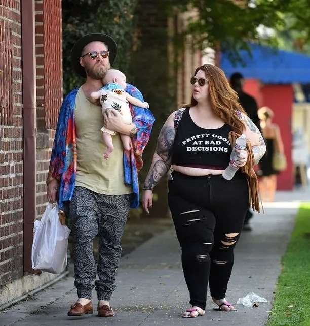 Die Größe kann nicht ausgeblendet werden. Tess Holiday, 35, zeigte sich ...